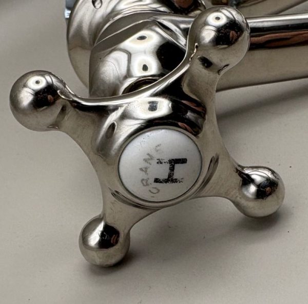 Circa 1923 Restored Set Crane Single Basin Taps – DEA Bathroom Machineries